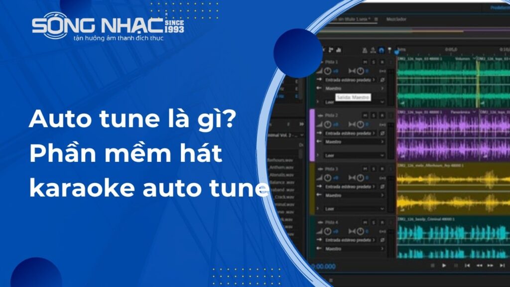 Auto Tune - Hát Karaoke chuyên nghiệp với phần mềm Auto Tune